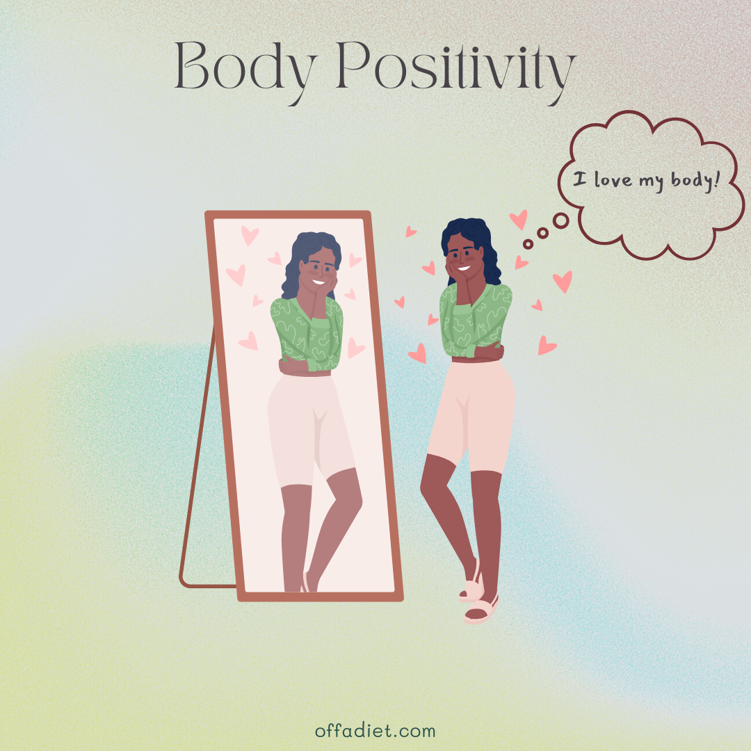 The four different types of body acceptance - Off a diet
